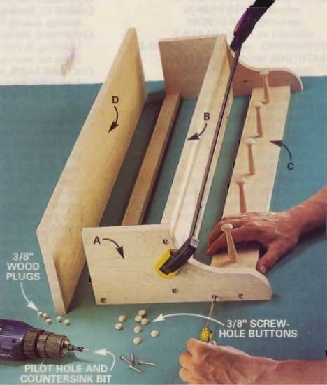 Simple Coat and Mitten Rack - BestLife52